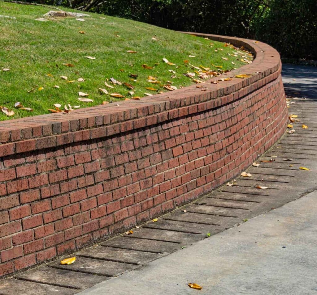 Brick Retaining Walls - Force Masonry Construction in Peoria, IL ...